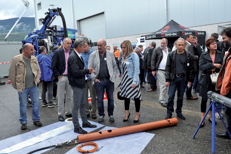 Le Centre De Tri Des Plastiques De Cand Landi A été Inauguré Hier La Région